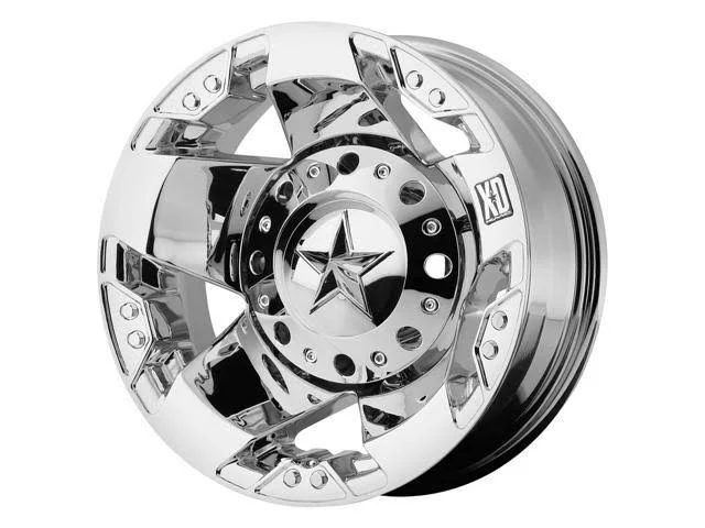 XD Series XD775 Rockstar Dually Rear 16x6 8x170 -134mm Chrome Wheel Rim ...