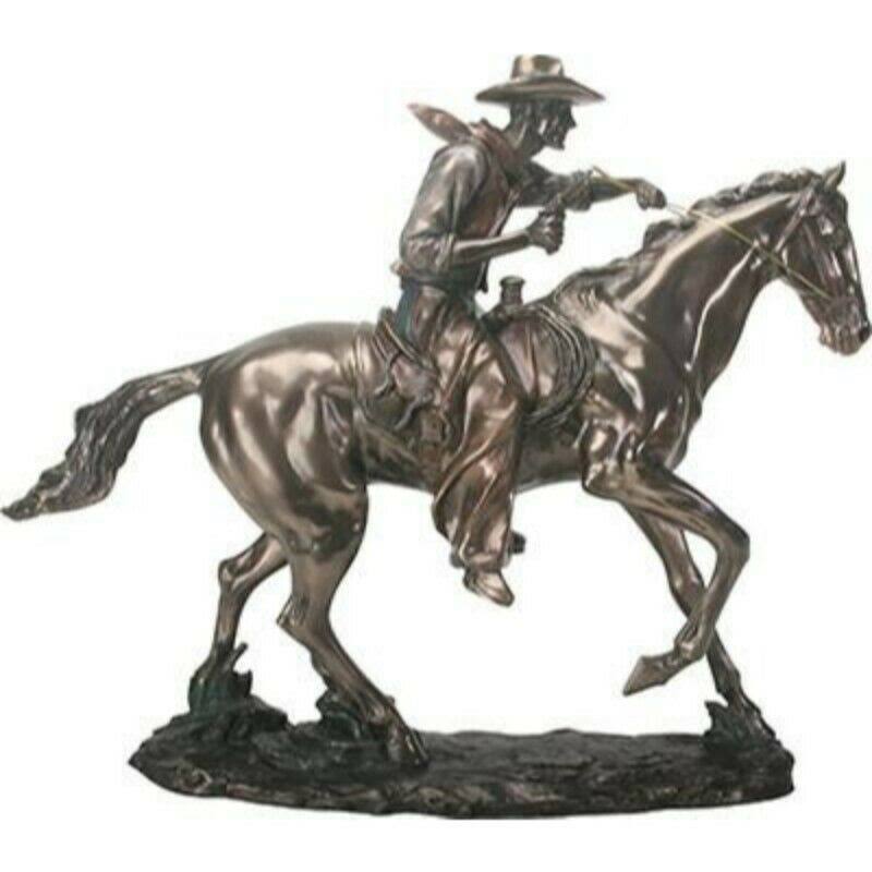 Summit Collection 8744 Cowboy on Horse Statue - Ritoyou