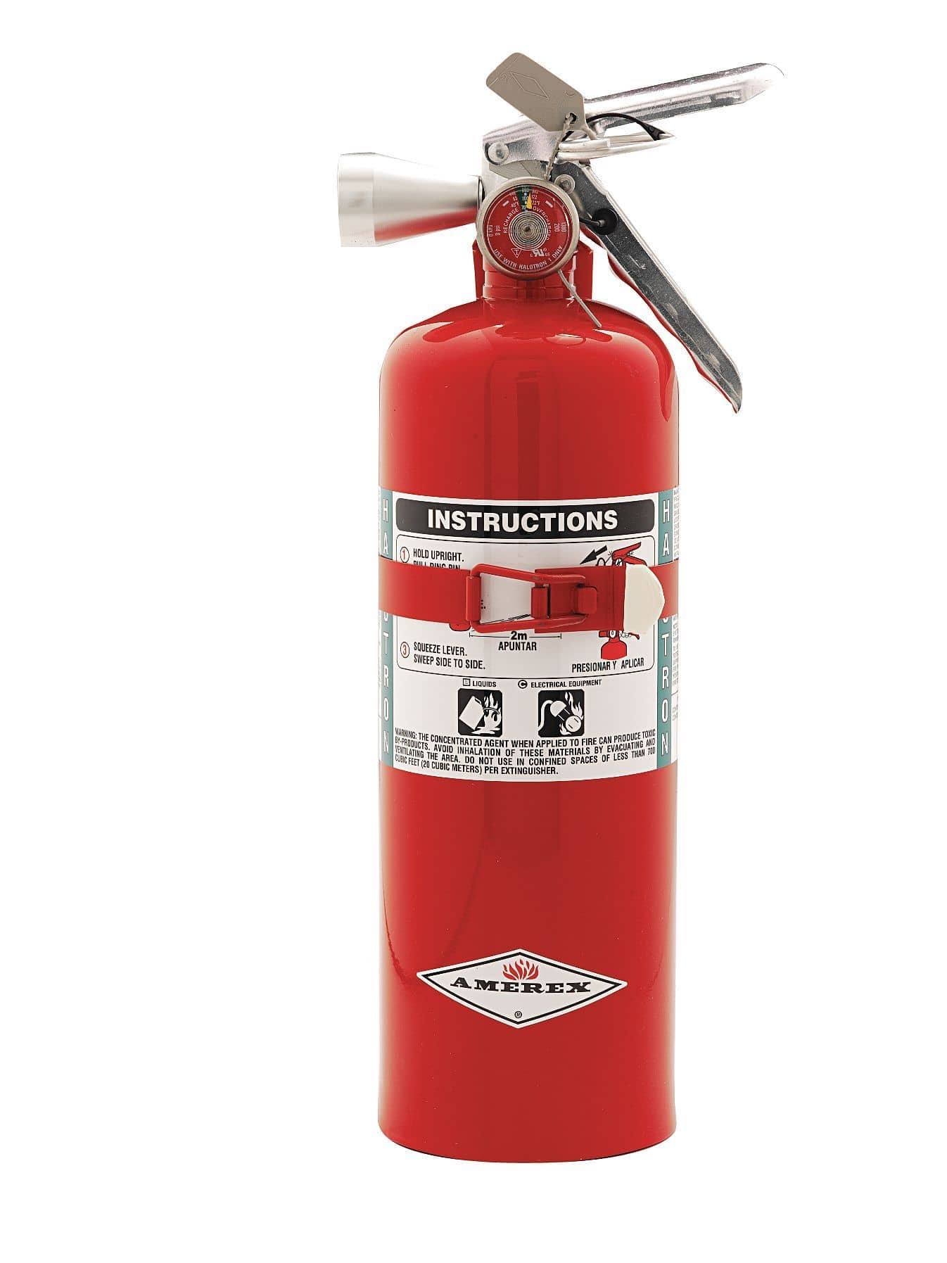 Amerex B386T Fire Extinguisher, Halotron, ABC, 5B:C - Ritoyou