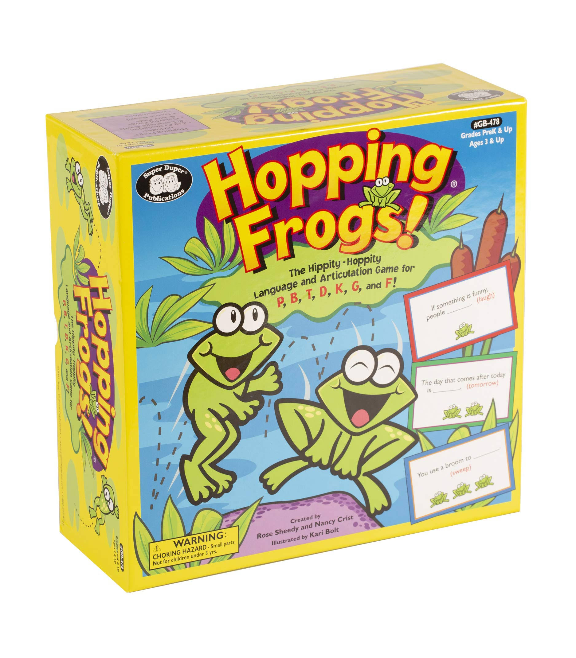 Hopping Frogs Board Game: Gb478 - Ritoyou