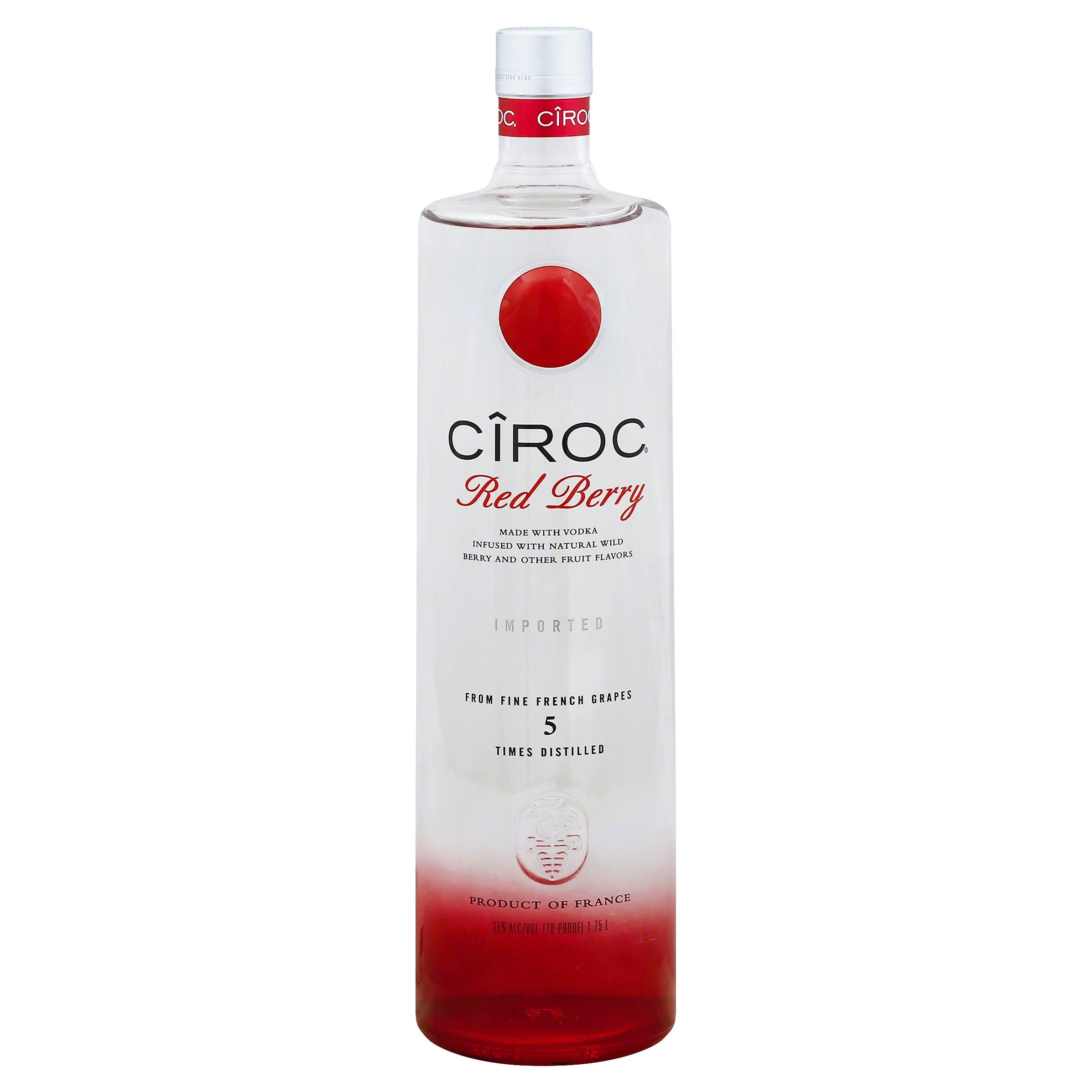 Ciroc Red Berry Vodka - 1.75 L bottle - Ritoyou