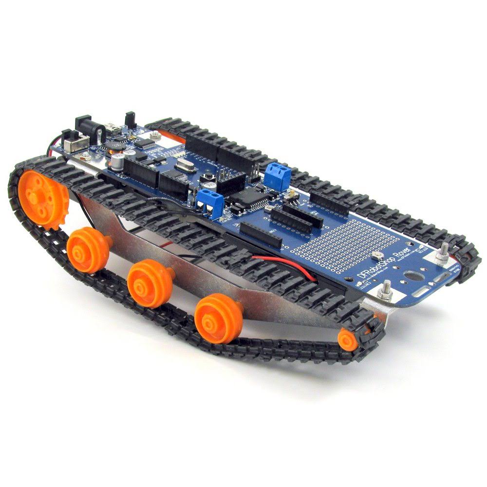 DFRobotShop Rover V2 - Arduino Compatible Tracked Robot (Basic Kit) - Ritoyou