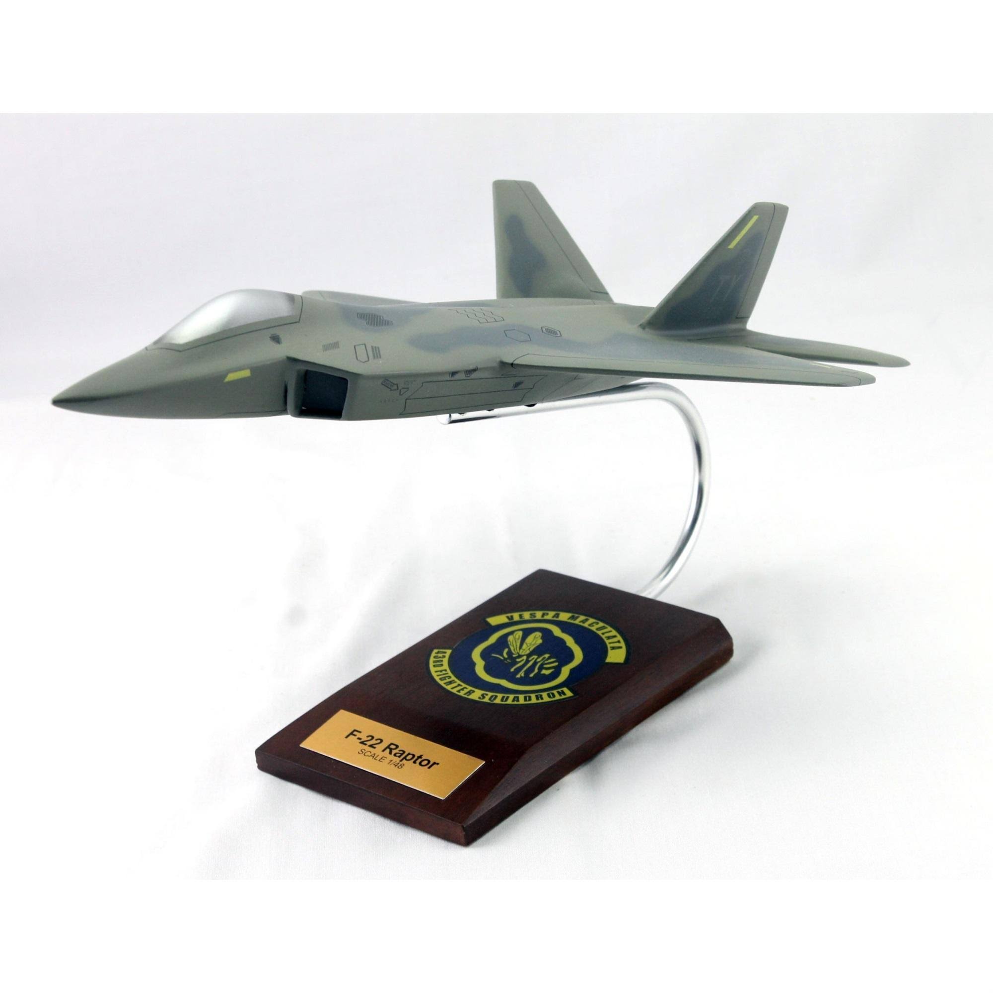 Mastercraft Collection F-22 Raptor 1/48 43D Fighter Squadron (Tyndall ...