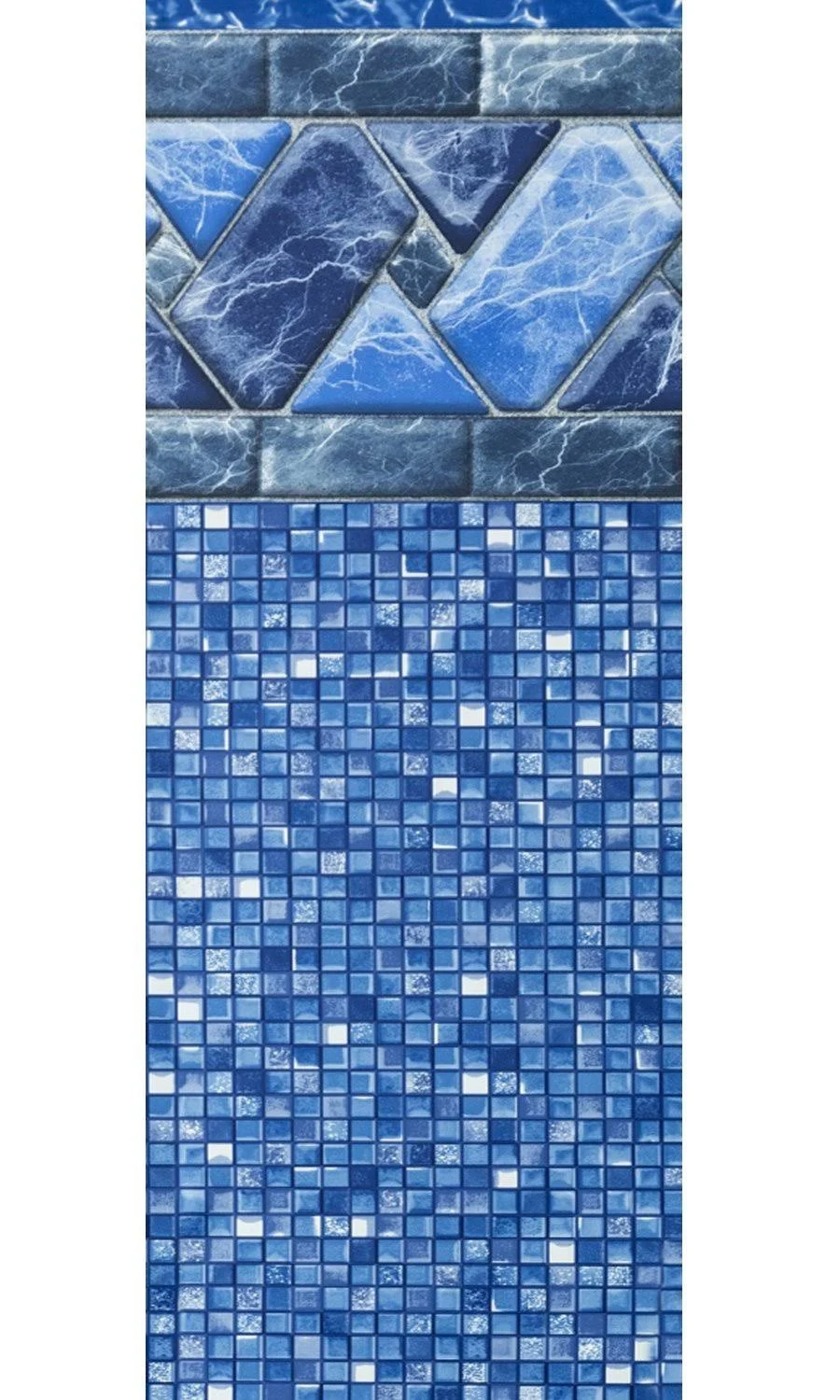 24-foot Round Stone Harbor Unibead Above Ground Swimming Pool Liner ...