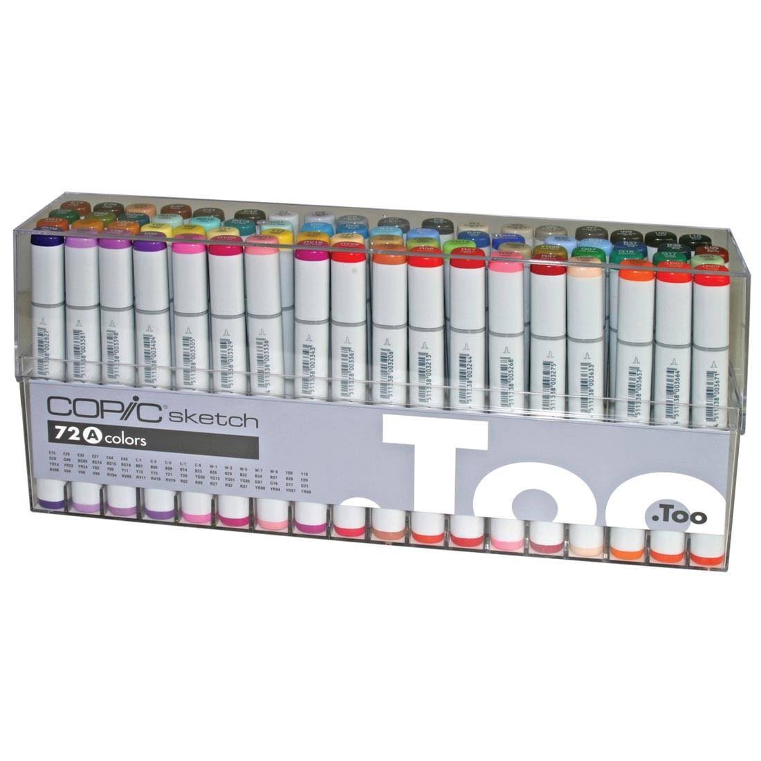 Copic Sketch 72-Color Marker Set A - Ritoyou
