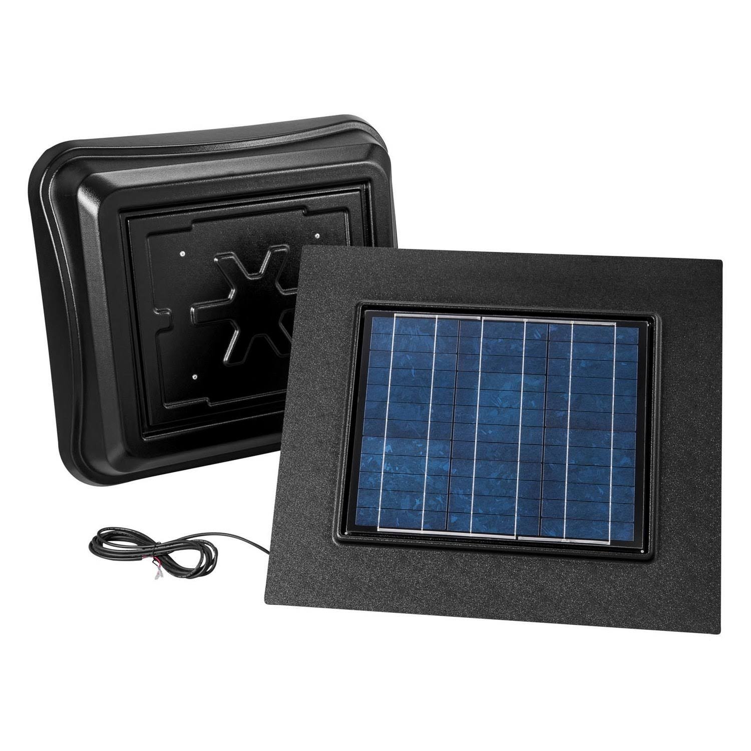 Broan 345RSOBK Solar Powered Remote Mount Black Attic VENTILATOR - Ritoyou