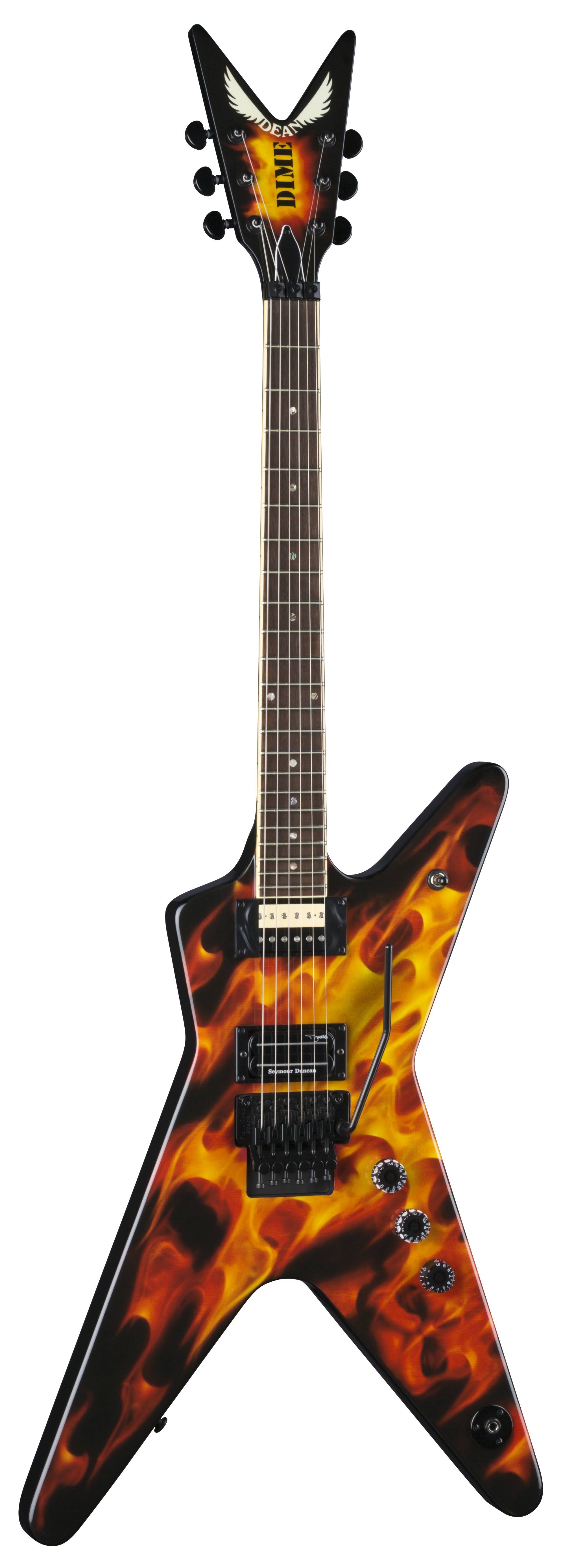 Dean Dimebag Dime-O-Flame Electric Guitar - Ritoyou