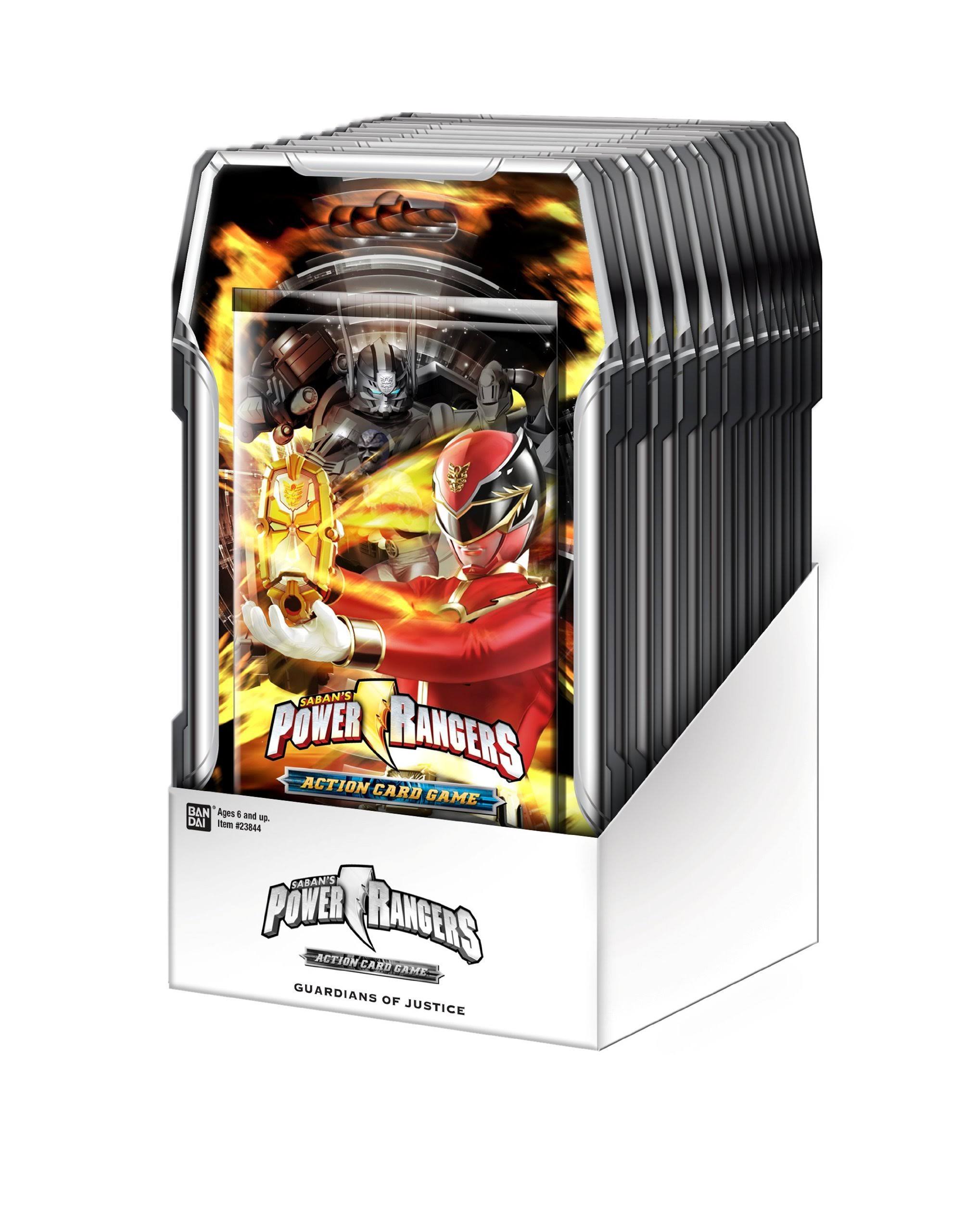 Power Rangers Action Card Game: Guardians of Justice Booster Box - Ritoyou