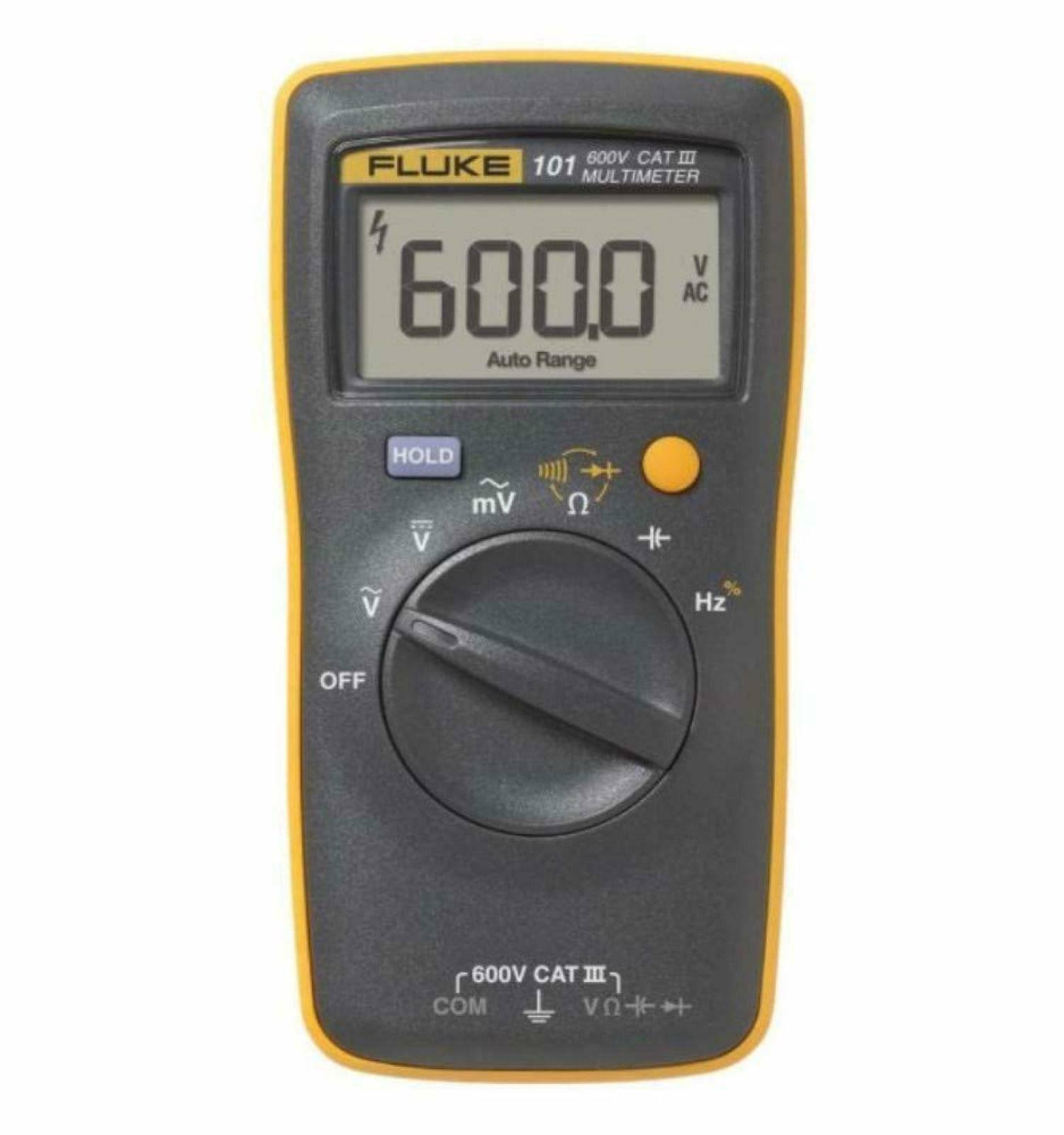 Fluke 101 Basic Digital Multimeter Pocket Portable Meter Equipment ...