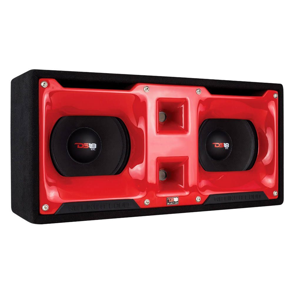 DS18 PRO-BOXLOADED Full Range Loud Chuchero Speaker Box PRO-EXL108 Pro ...