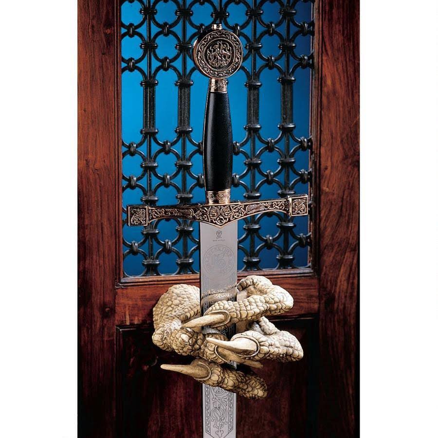 Design Toscano Dragons Thorne MacGarvey Claw Sword Hanger - Ritoyou