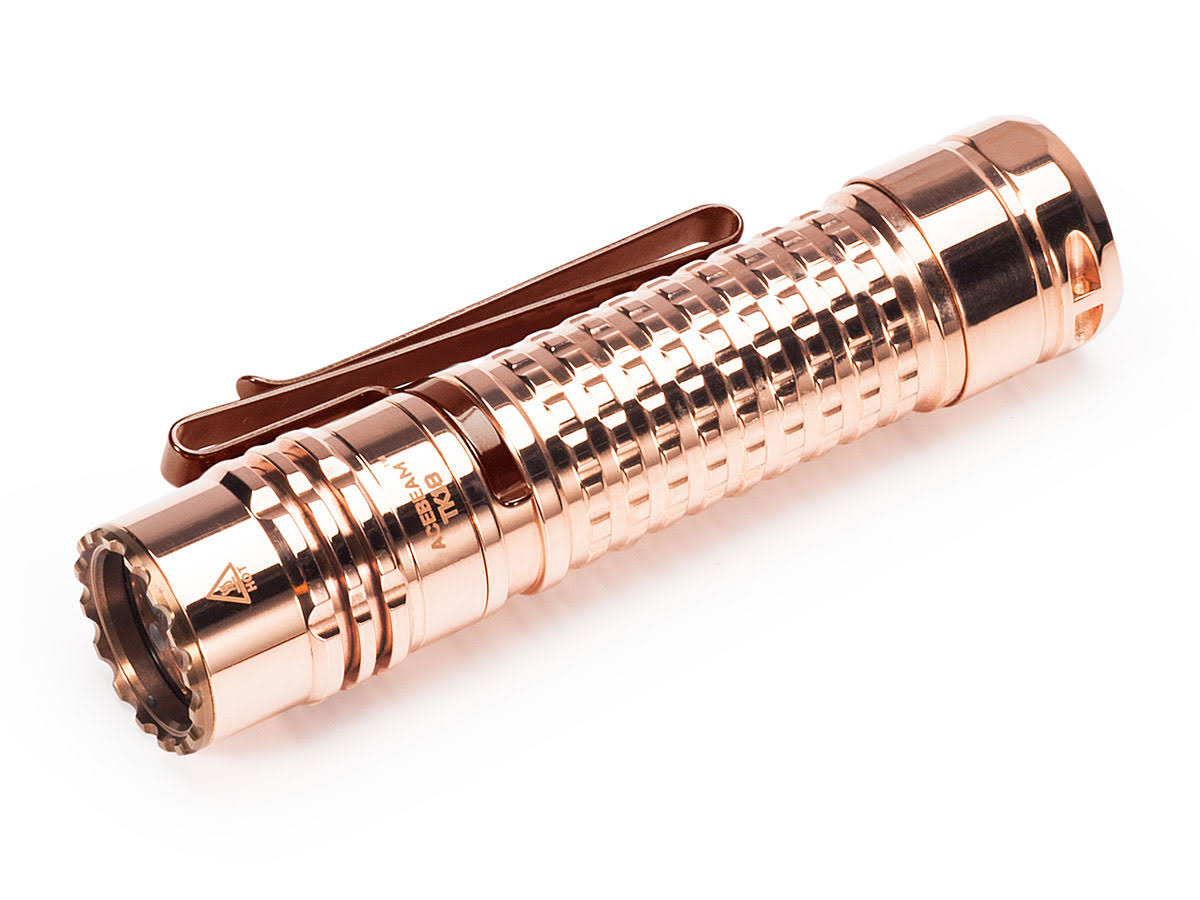 Acebeam TK18 3000 Lumen Copper Flashlight - Ritoyou