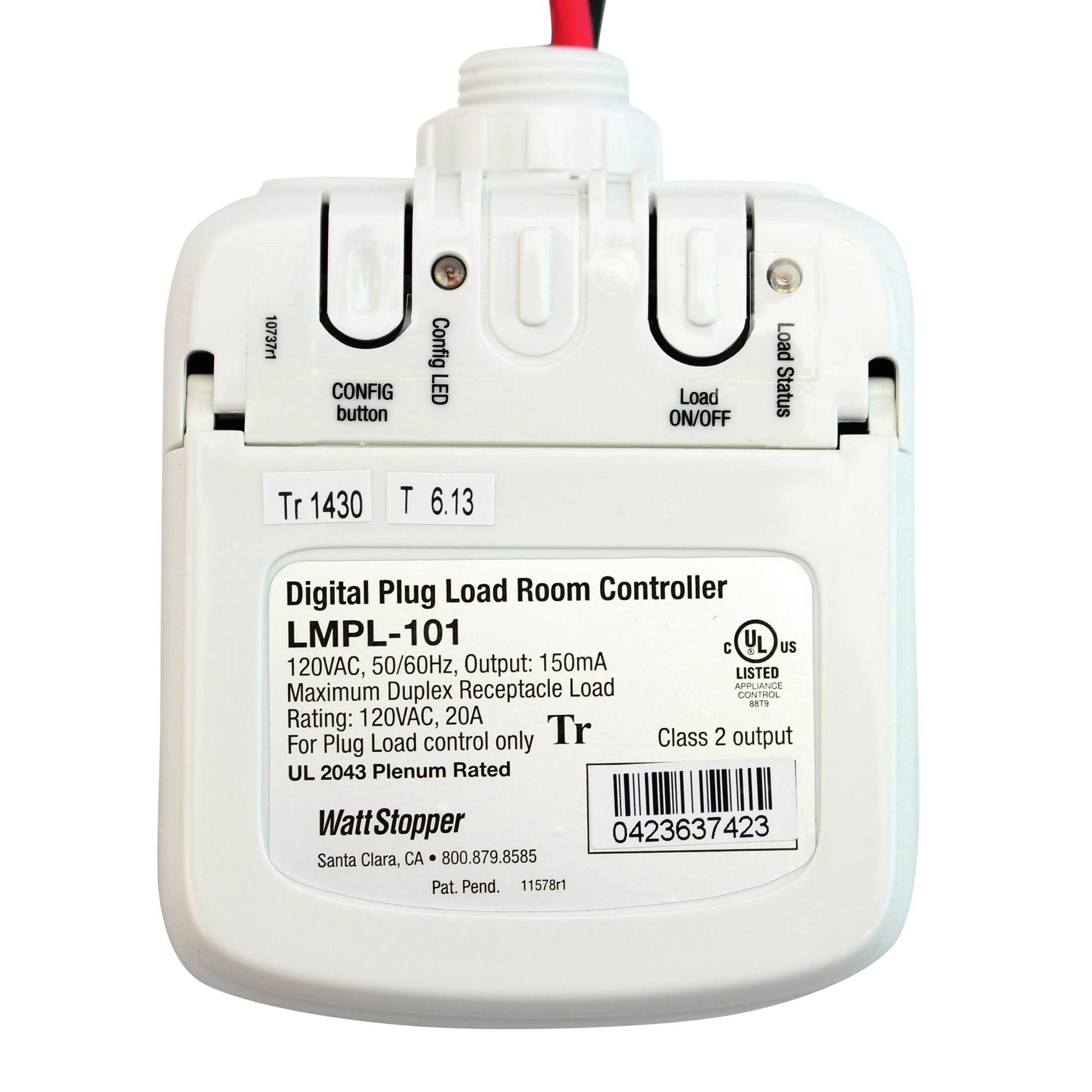 Wattstopper LMPL-101 Digital Plug Load Controller, 120V, 20A - Ritoyou