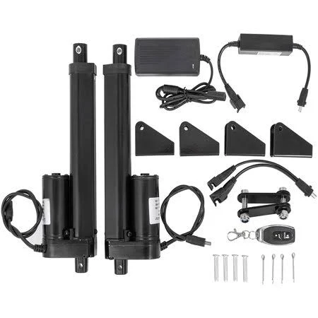 VEVOR 2pcs Linear Actuator 6 inch Stroke 12V Wireless Remote Controller ...