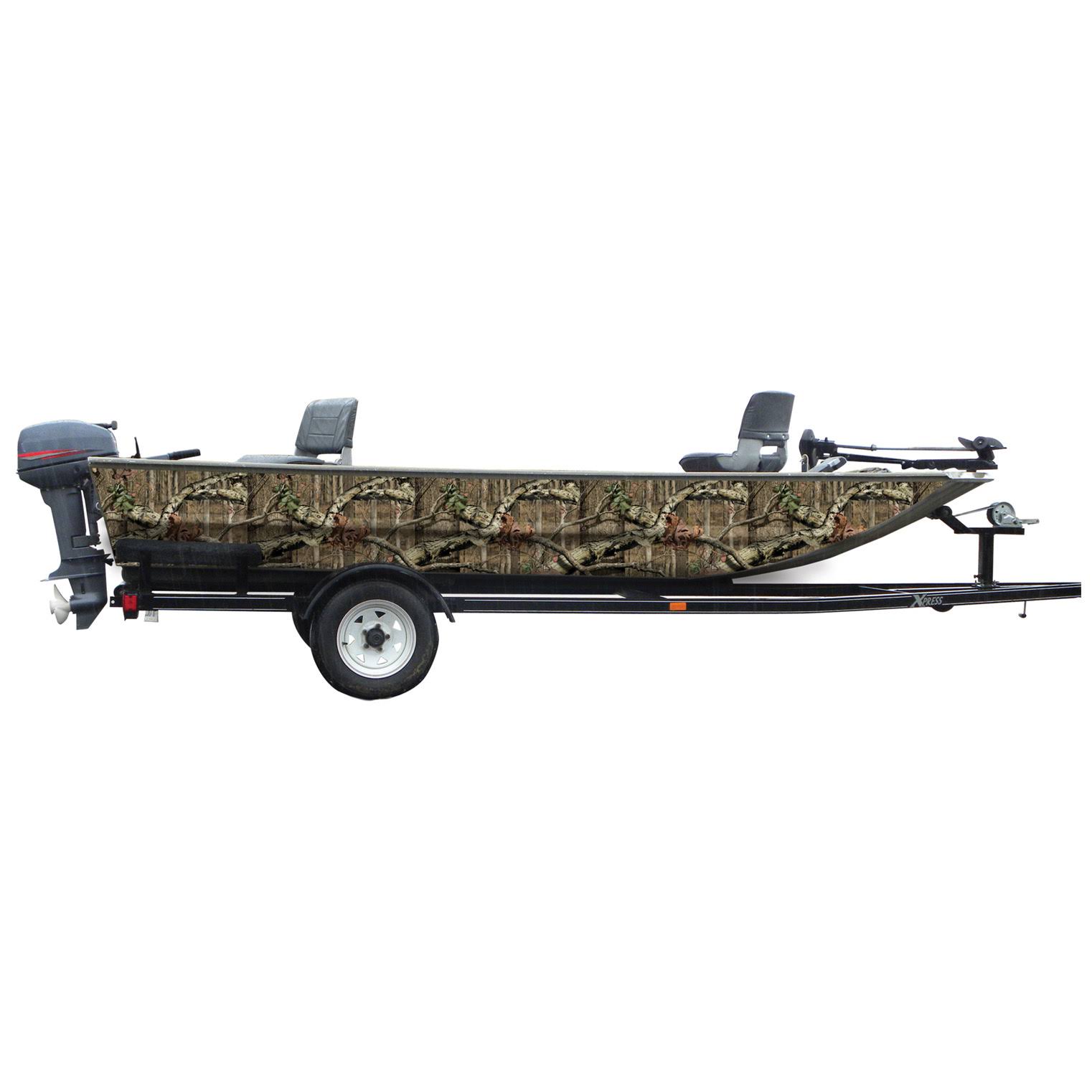 Mossy Oak Camo Boat Sides Wrap - 12& Boat - Break-Up Infinity - Ritoyou