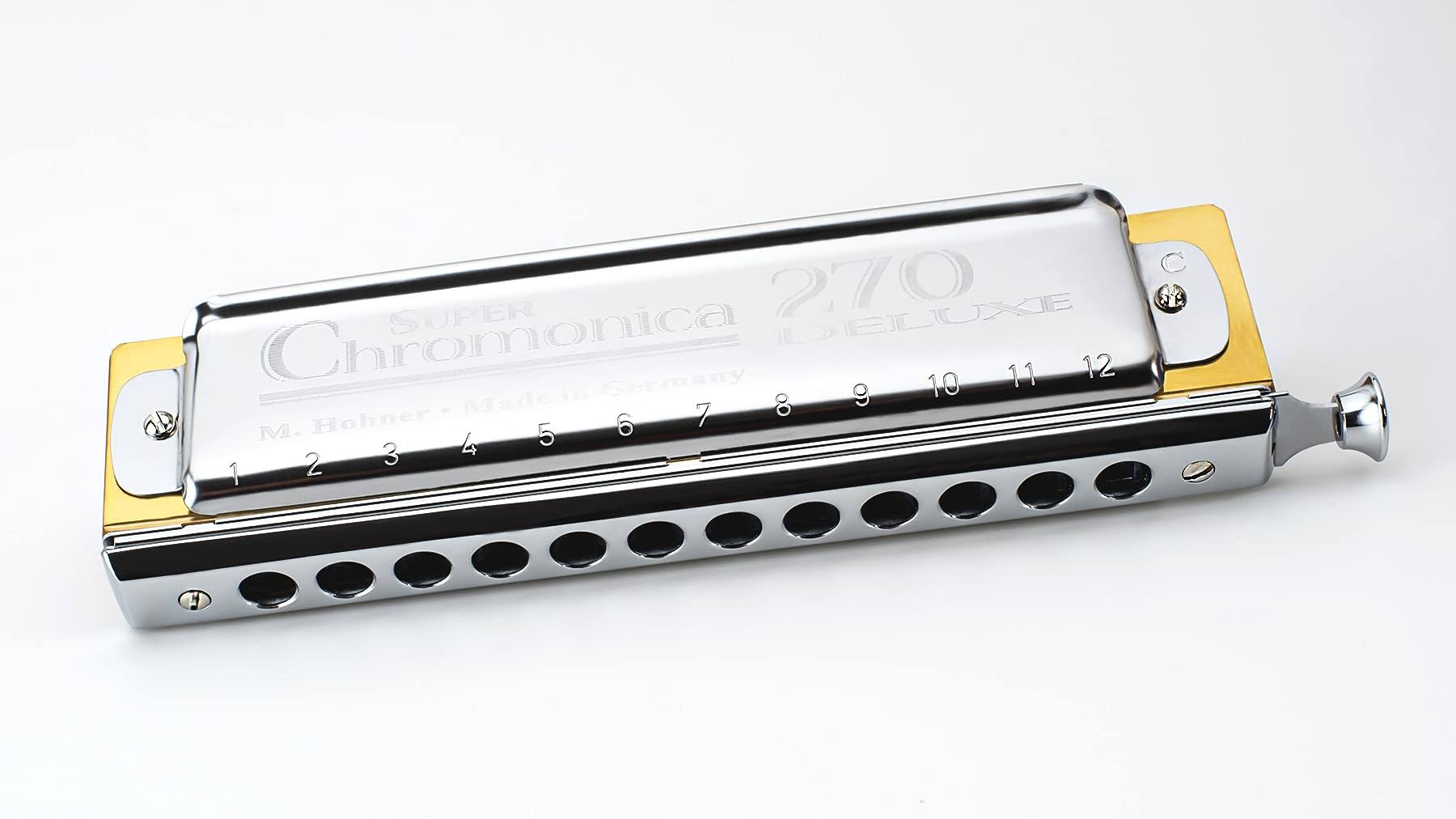 Hohner Chromonica 270 Deluxe 270/48 DLX C Harmonica - Ritoyou
