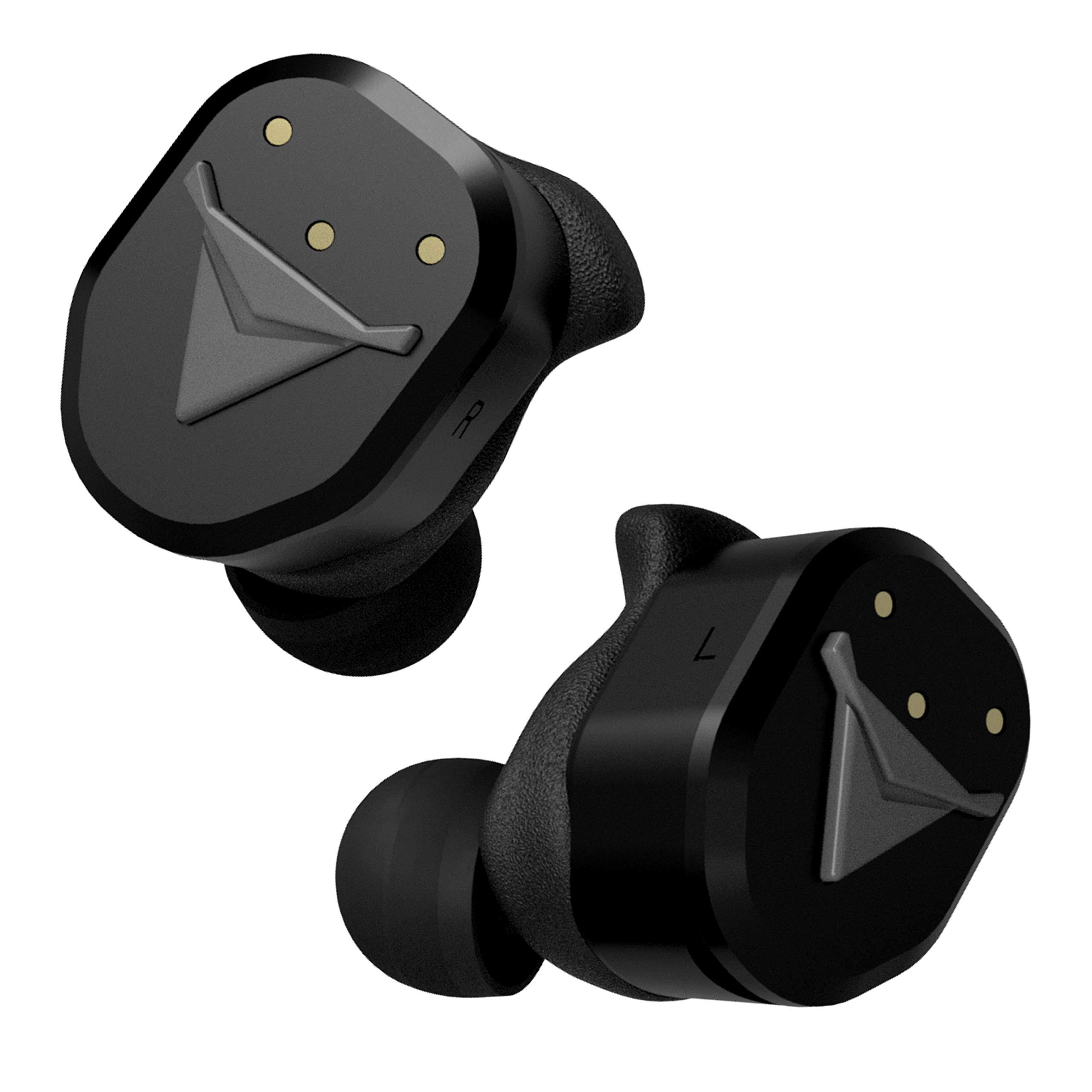 Custom Molded True Wireless Earphones - Black | Decibullz - Ritoyou