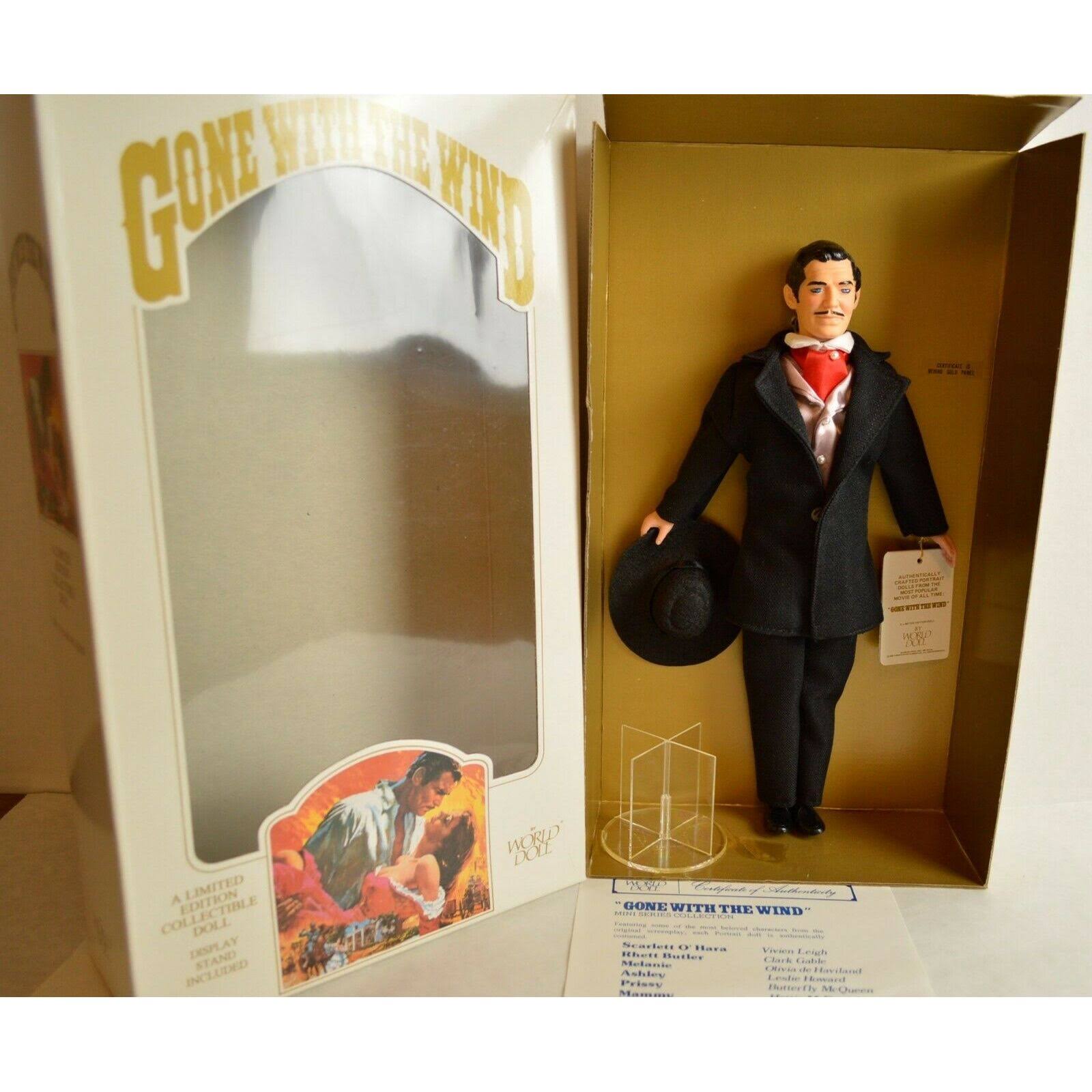 Rhett Butler Gone with The Wind Doll by World Doll 1989 - Ritoyou