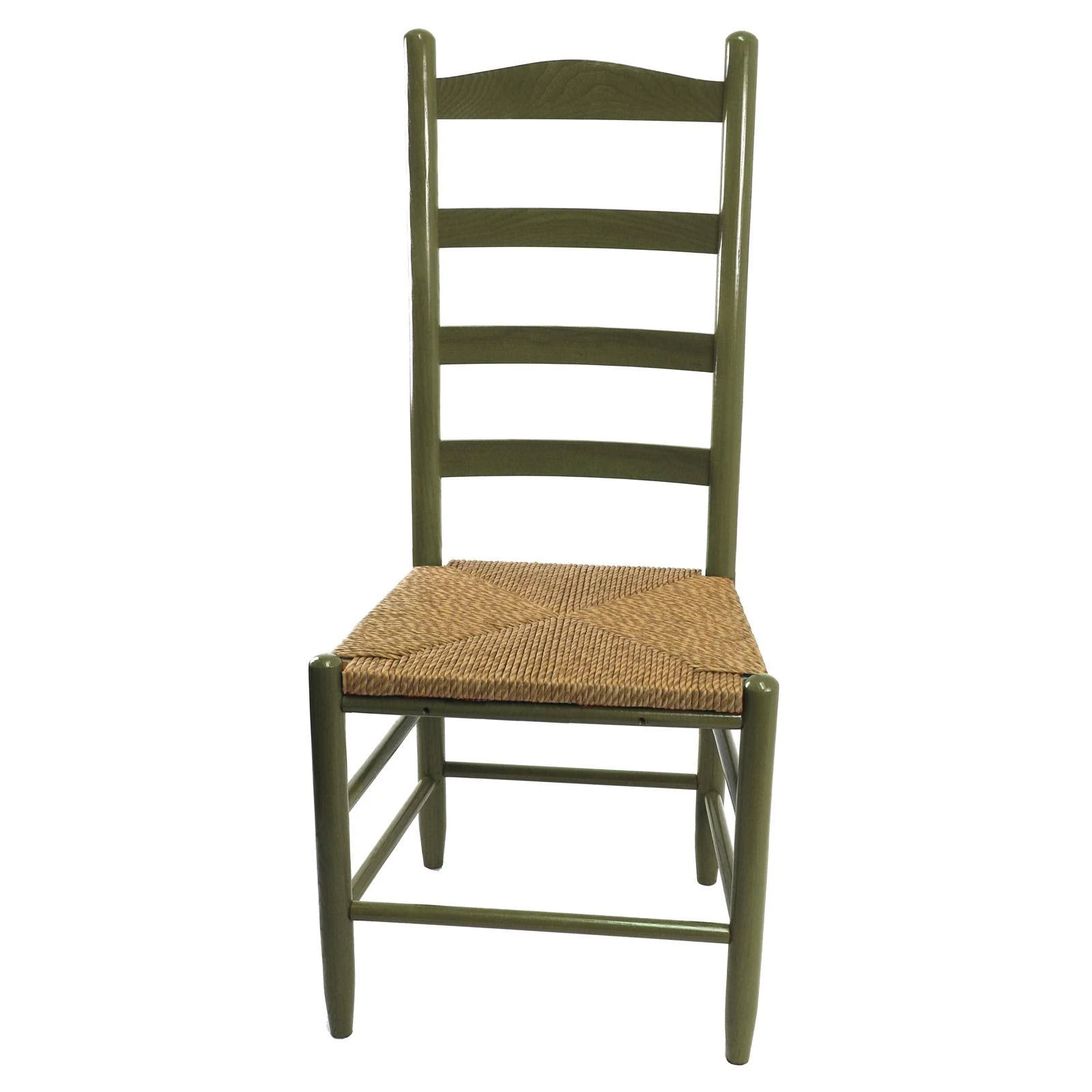 Dixie Seating Morrisette Shaker Style Ladder Back Dining Chair, Black ...
