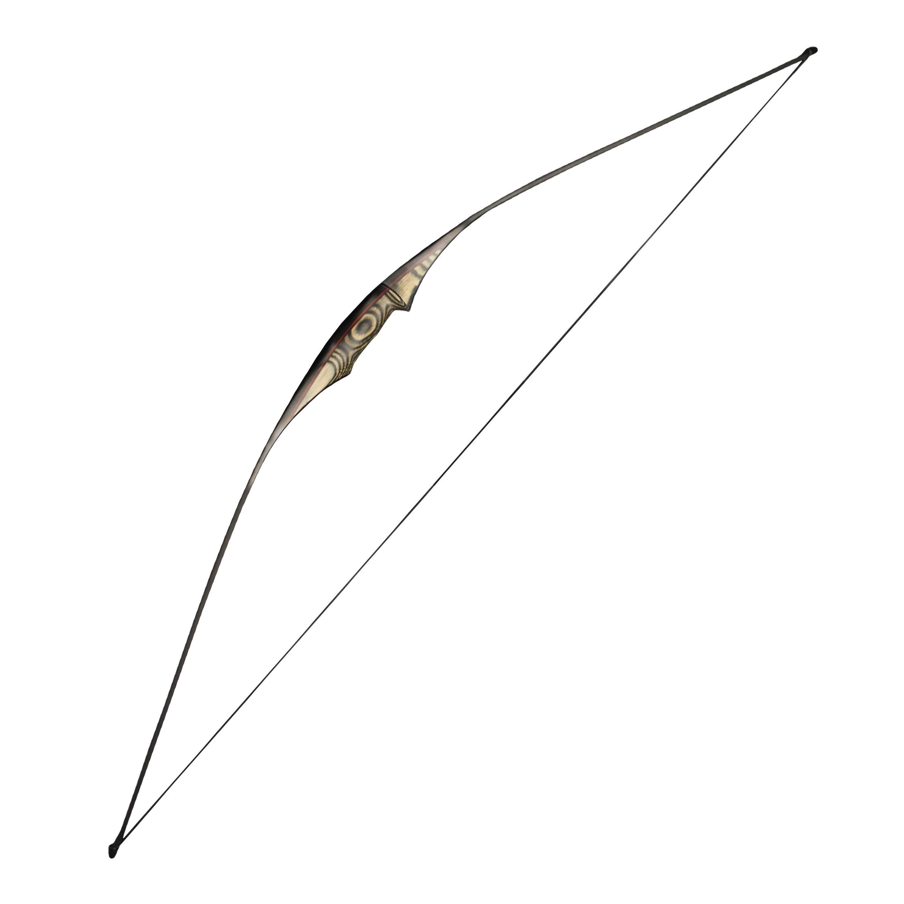 SAS Gravity 64x22 Hunting Longbow Wooden Traditional (50lbs, Right ...