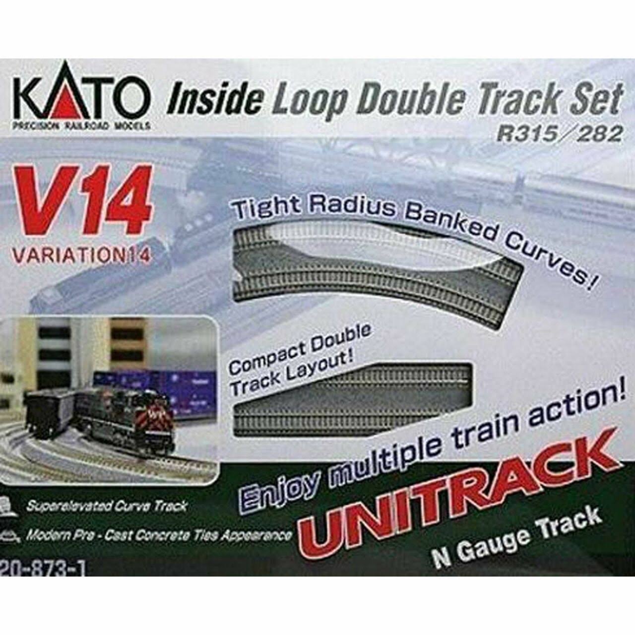 Kato Scale: N - V14 Double-Track Inner Loop Set - Unitrack - Ritoyou