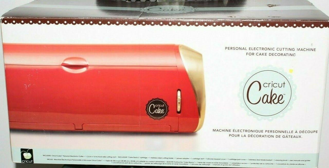 Cricut Cake Personal Electronic Cutter, Kitchen Red - Ritoyou