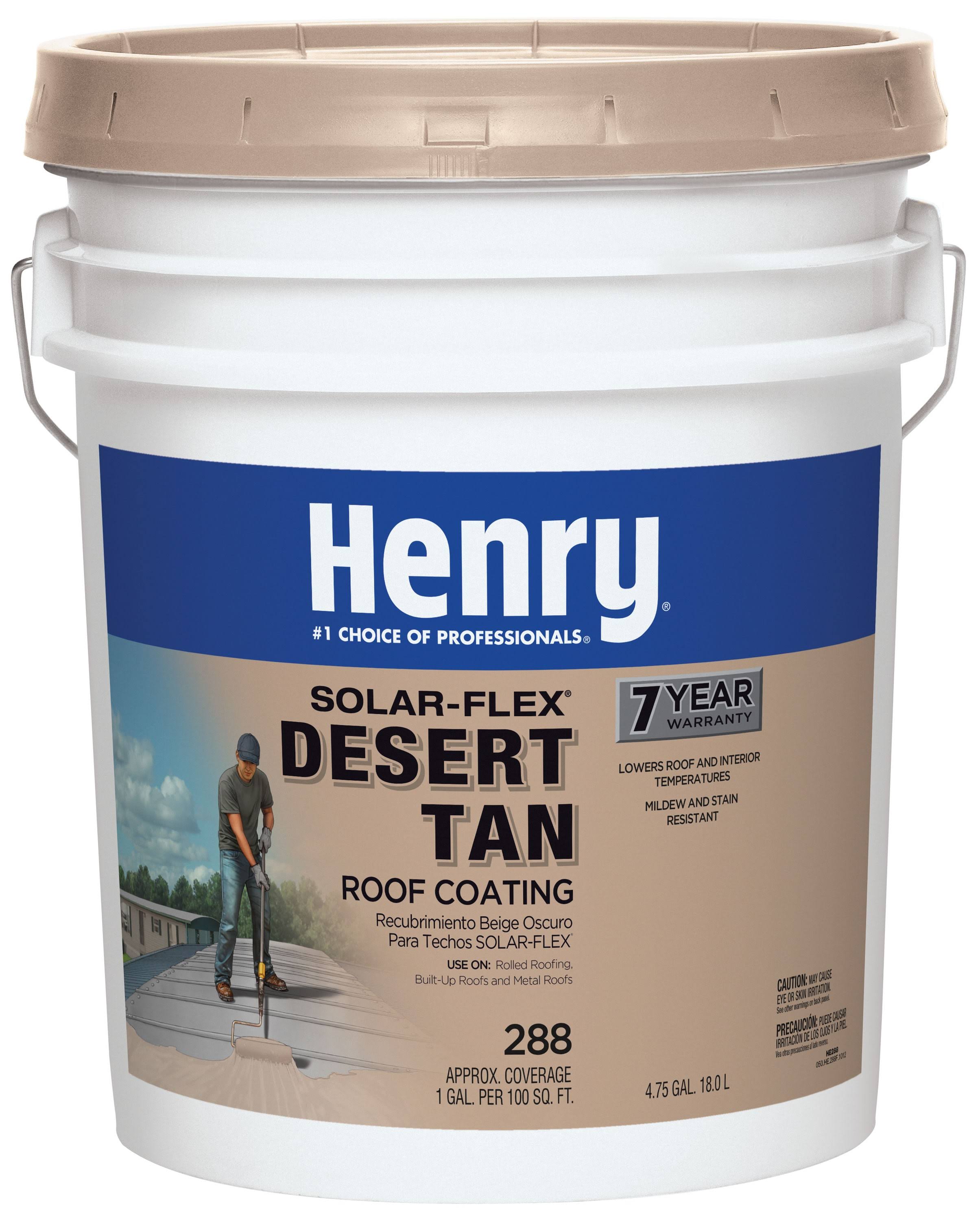 Henry Company Solar-Flex 4.75-Gallon Elastomeric Reflective Roof ...