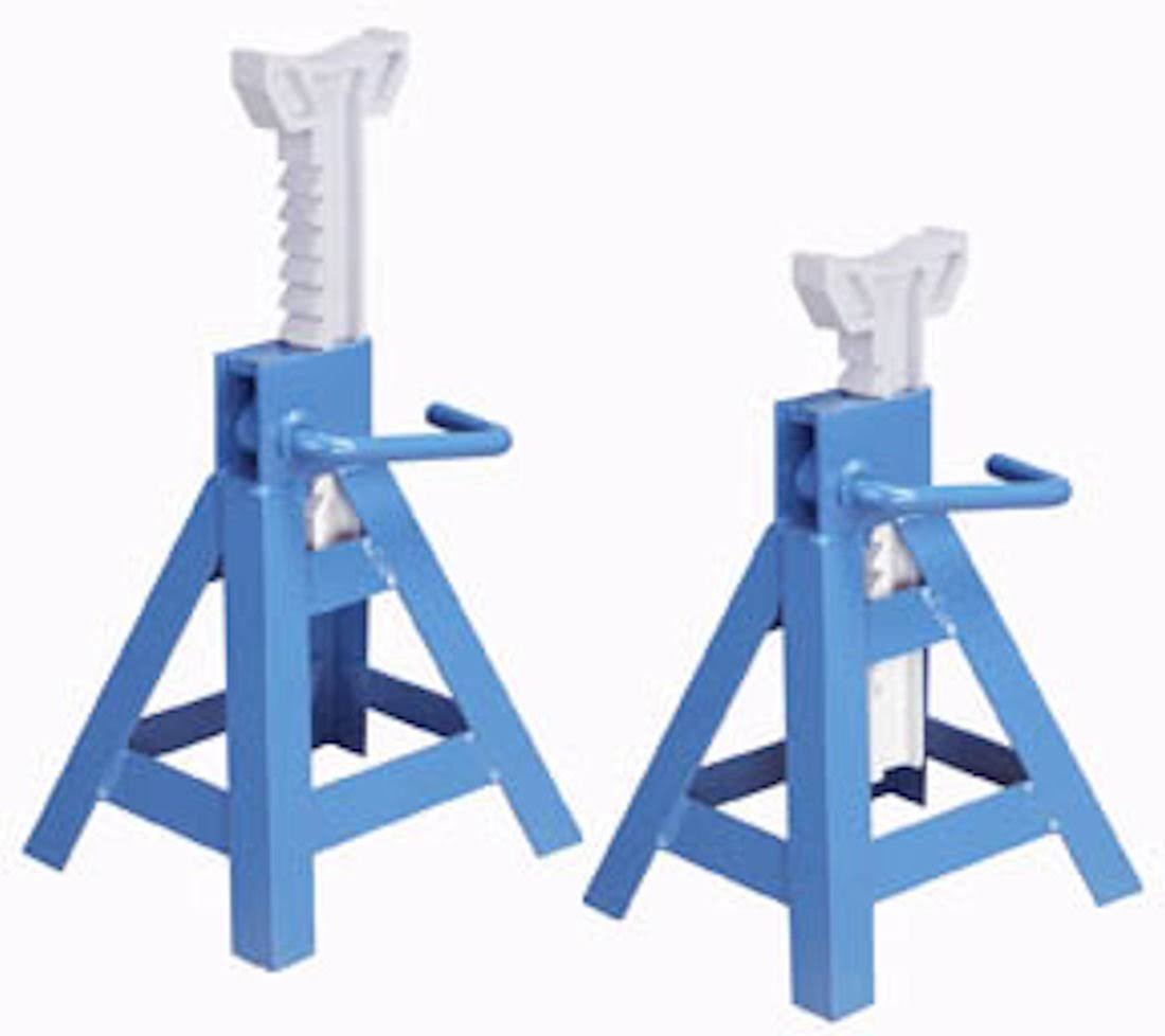 OTC 1774B 10 Ton Capacity Ratcheting Jack Stands (Pair) - Ritoyou