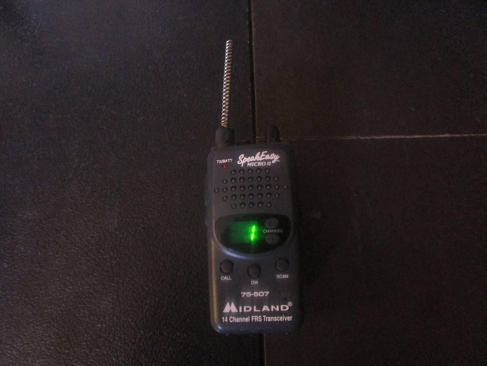 Midland Speak Easy Micro II 75-507 14 Channels Walkie Talkie 2 Way FRS ...