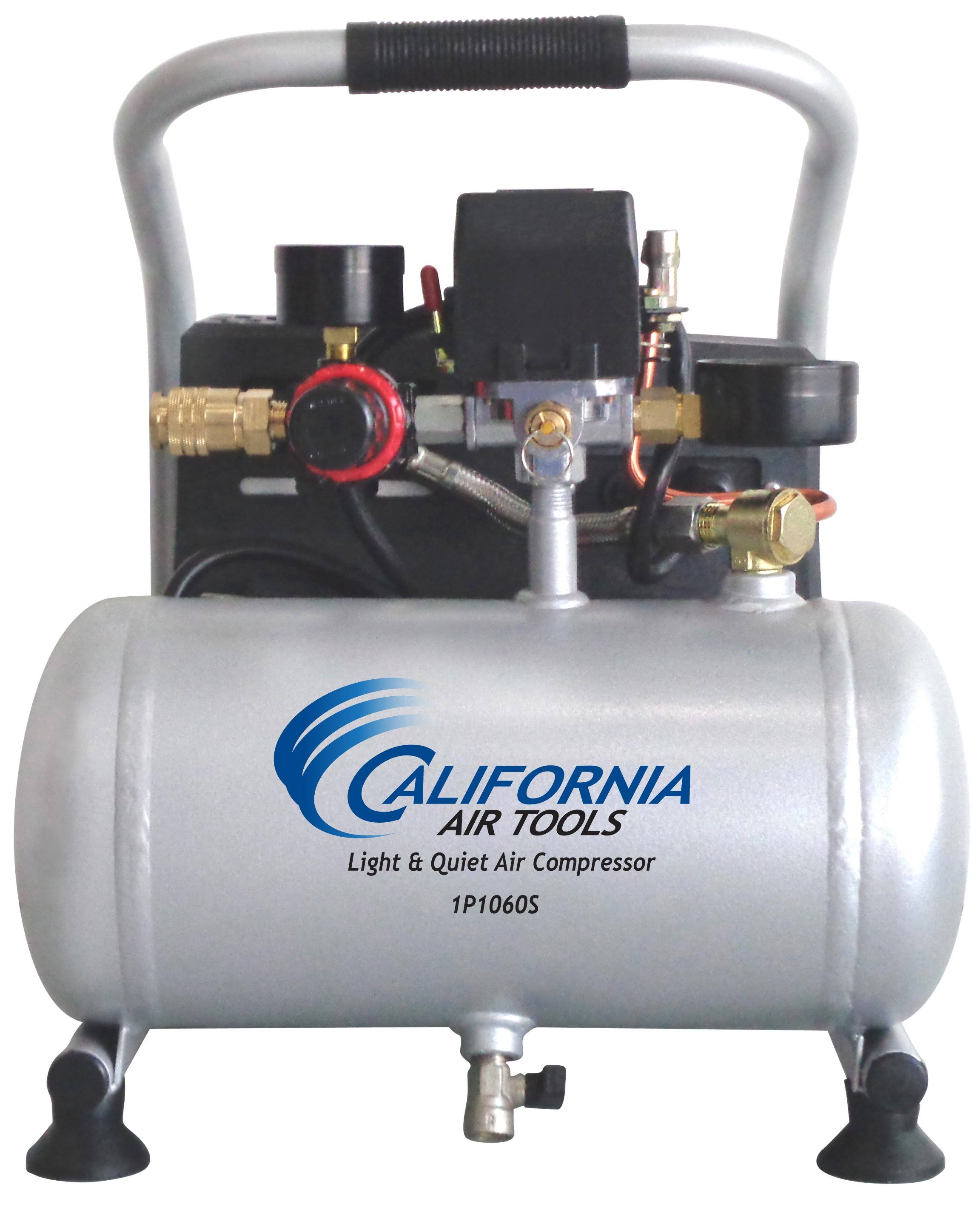 California Air Tools cat-1p1060s Light Quiet Portable Air Compressor ...