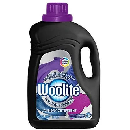 Woolite Darks Liquid Laundry Detergent, 150 fl. oz, 75 Loads, High ...