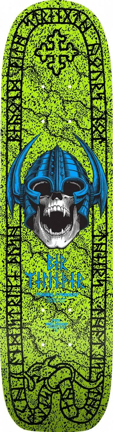 Powell Peralta OG per Welinder Lime Green Freestyle Skateboard Deck ...