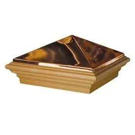 Deckorators Jumbo Victoria Copper Post Cap 8x8 - Ritoyou