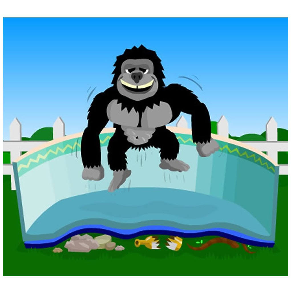 Gorilla Floor Padding 21&x43& Oval - Ritoyou