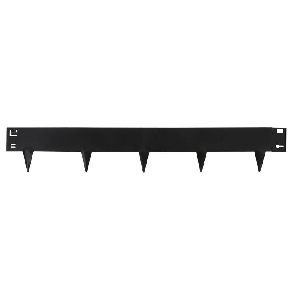 IronRidge 5-Pack Black Landscape Edging Section | 070087 - Ritoyou
