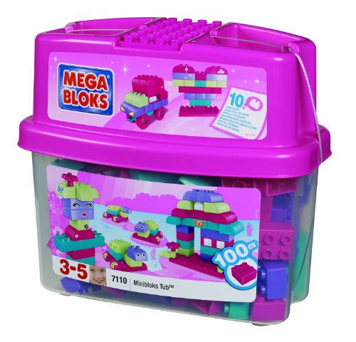 Mega Bloks Miniblocks Tub Pink - Ritoyou