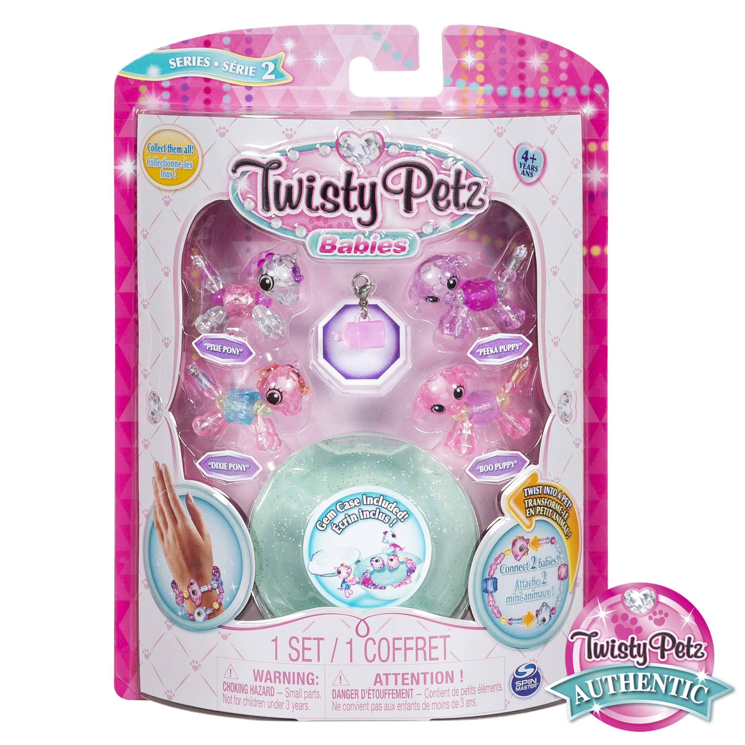 Twisty Petz, Series 2 Babies 4-Pack, Ponies and Puppies Collectible ...