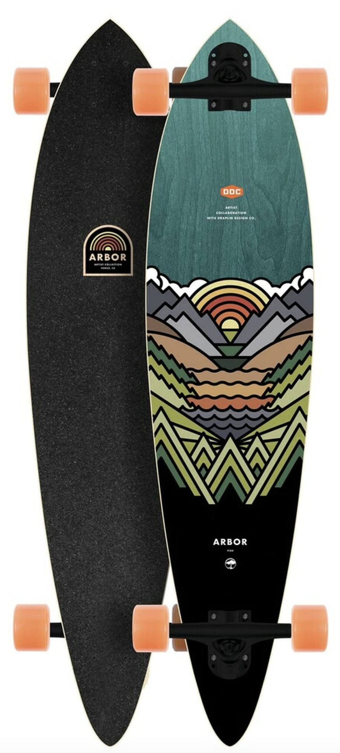 Arbor Fish Artist Longboard Complete - Ritoyou