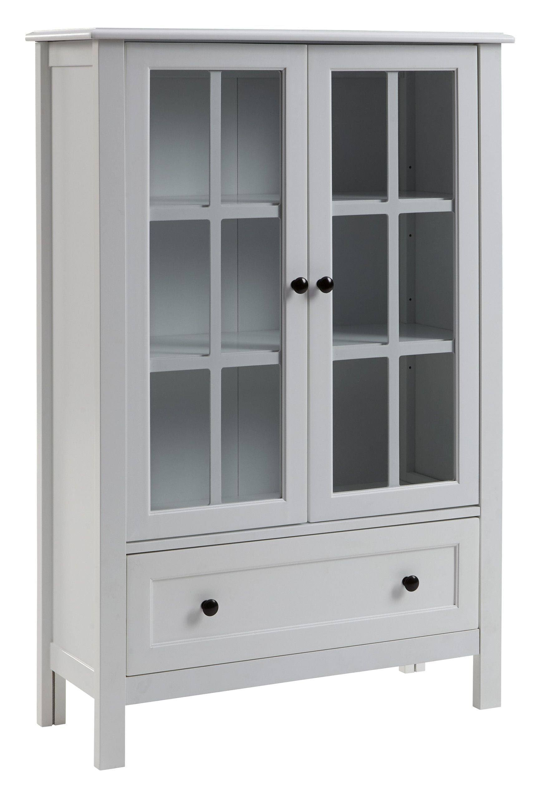 Homestar Miranda Standard China Cabinet, White - Ritoyou