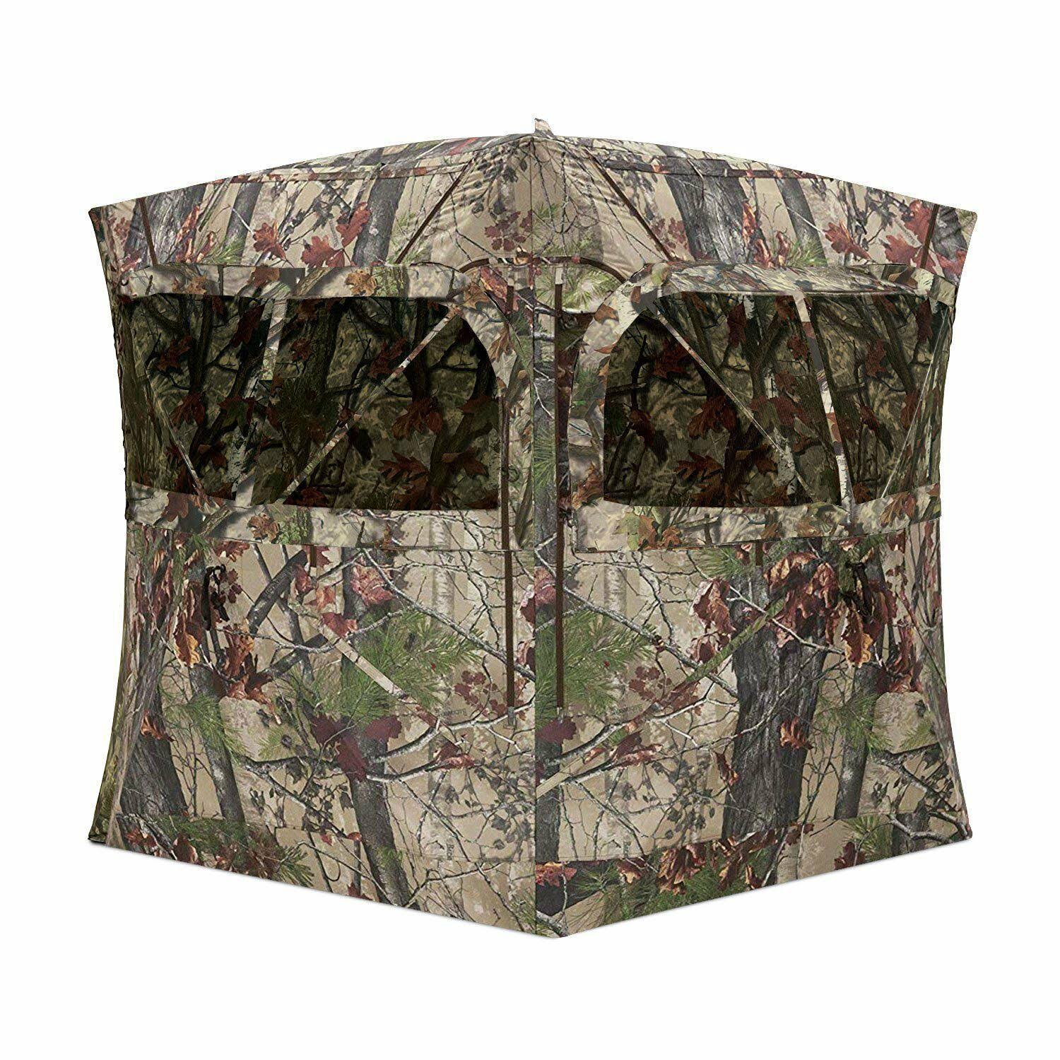 Barronett Grounder 350 Backwoods Camo Lightweight Pop Up Ground Hunting ...