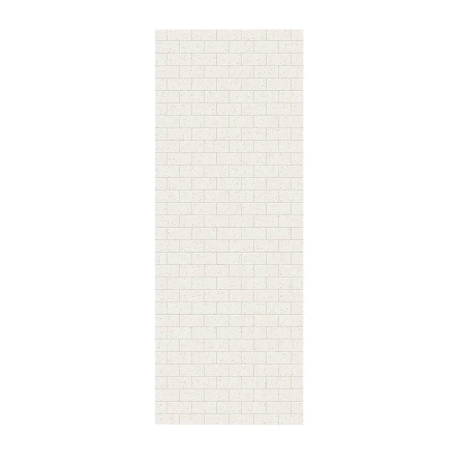 Swan Solid Surface 36-in x 96-in Shower Wall Panel in Tahiti Matrix - Ritoyou