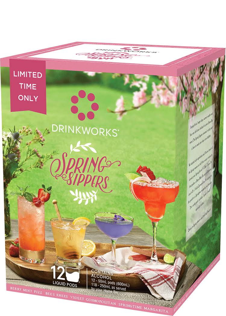 Drinkworks Spring Sippers Variety Pack 12Pods - Ritoyou