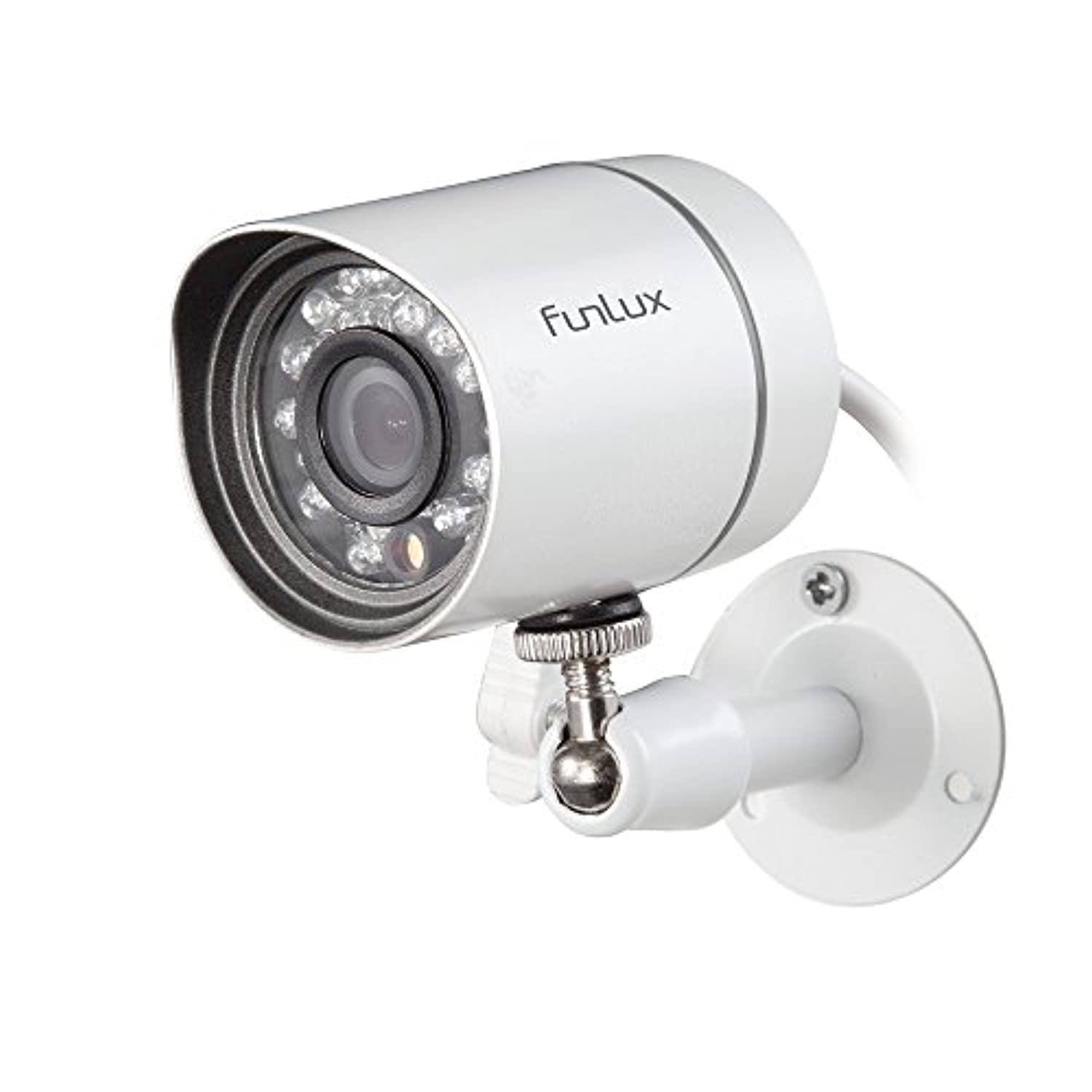 Funlux sPoE 720p HD Weatherproof IP Network Bullet Security Camera (3rd ...