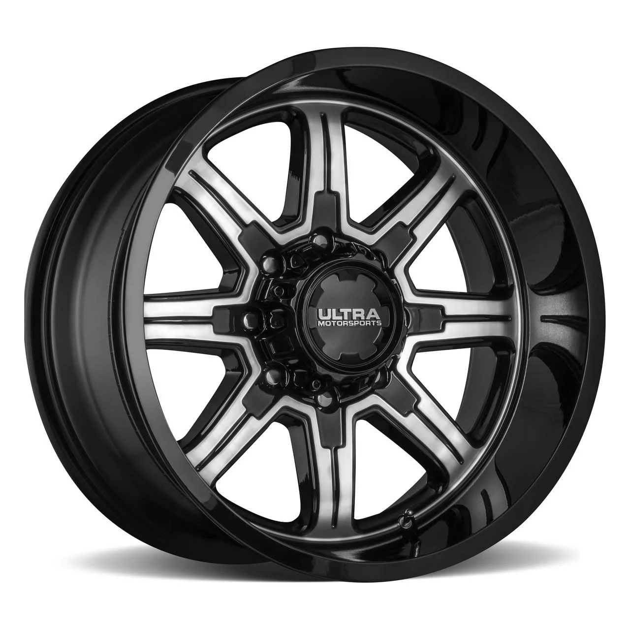 Ultra Motorsports Wheels 229u MENACE. 17 inch Black Rims - Ritoyou