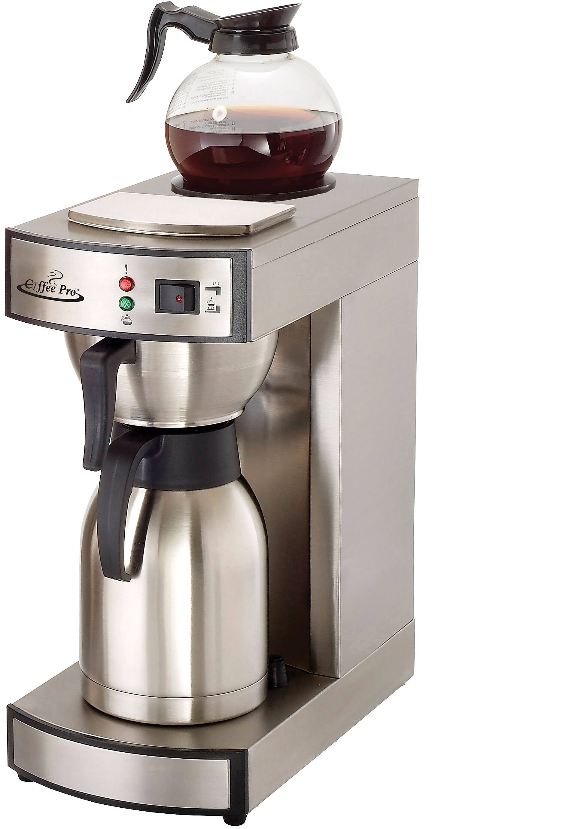 Coffee Pro Commercial Coffeemaker, Stainless Steel - Ritoyou