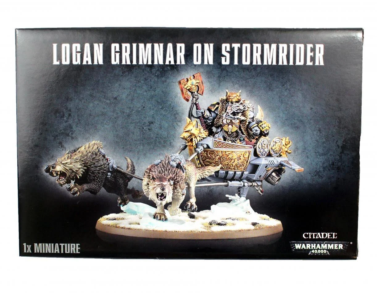 Warhammer 40K Logan Grimnar on Stormrider - Ritoyou