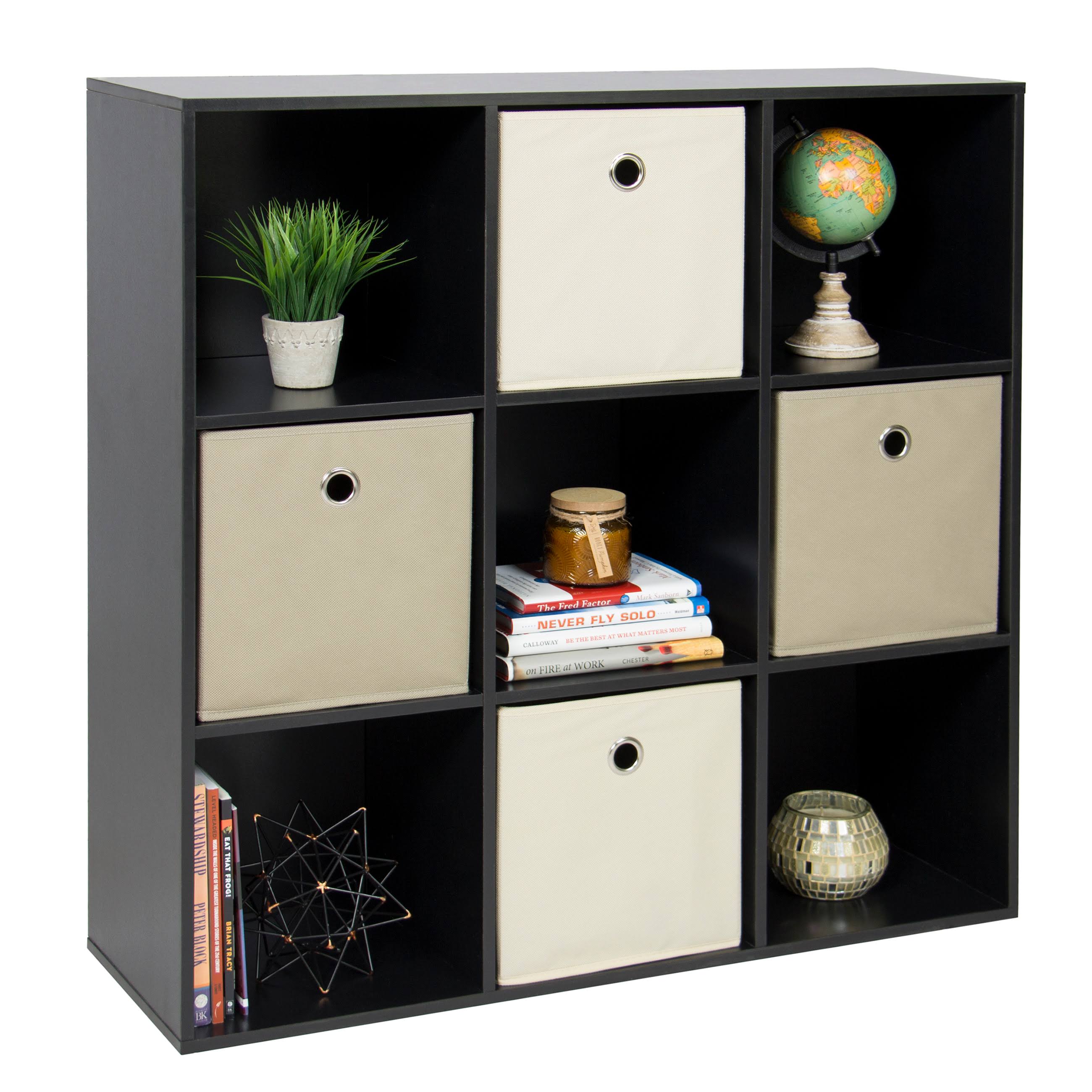 Best Choice Products 9-Cube Bookshelf Storage Display with Removable ...