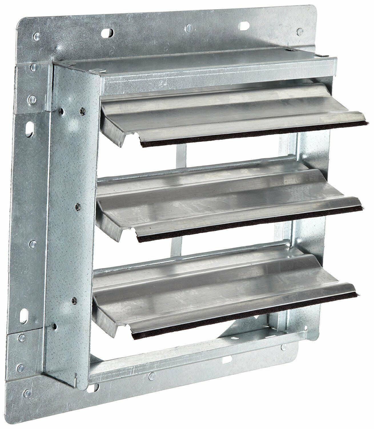 TPI CORPORATION CES-12-G Direct Drive Exhaust Fan Wall SHUTTER, 12x22 ...