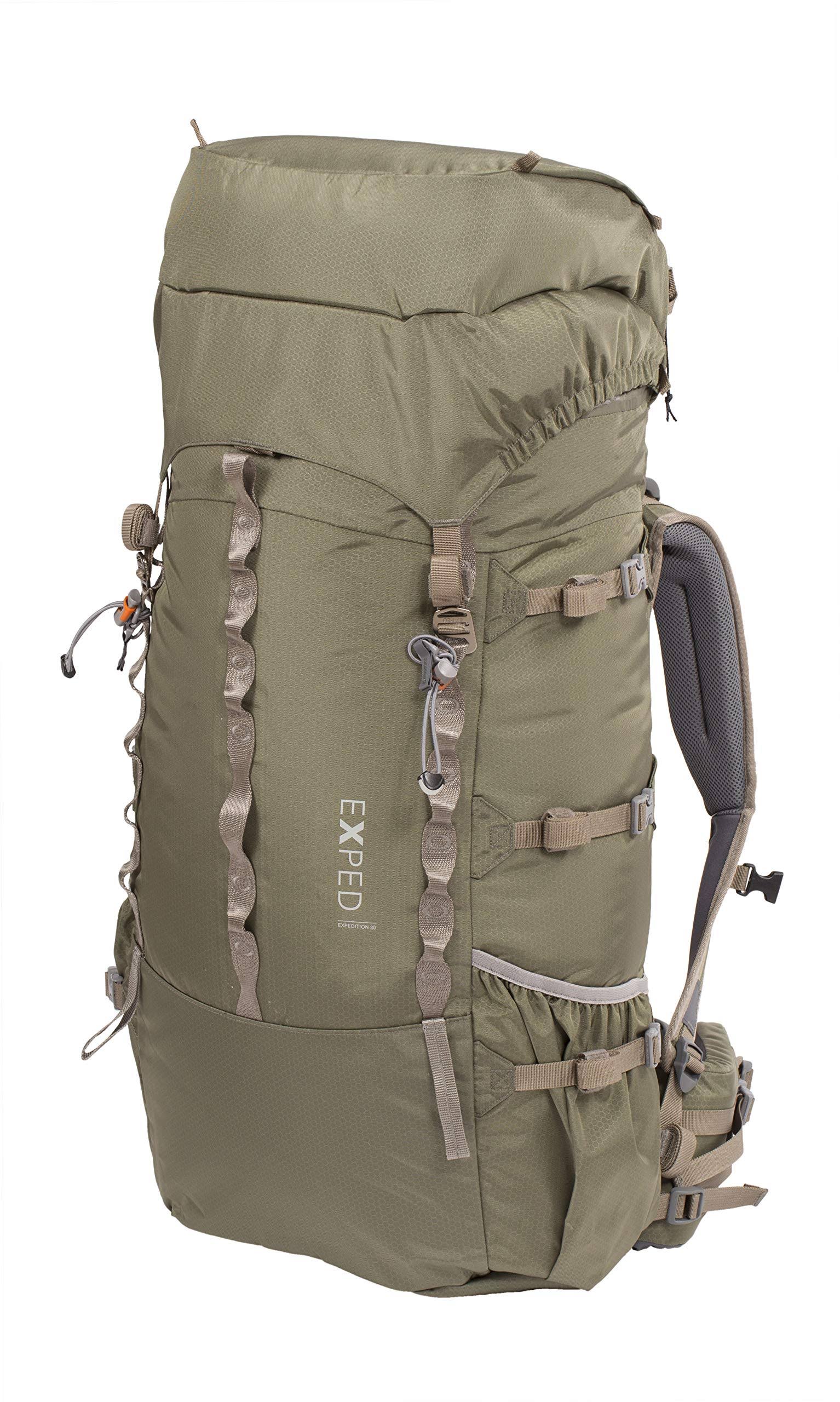 Exped Expedition 80 Backpack Olive Grey - Ritoyou