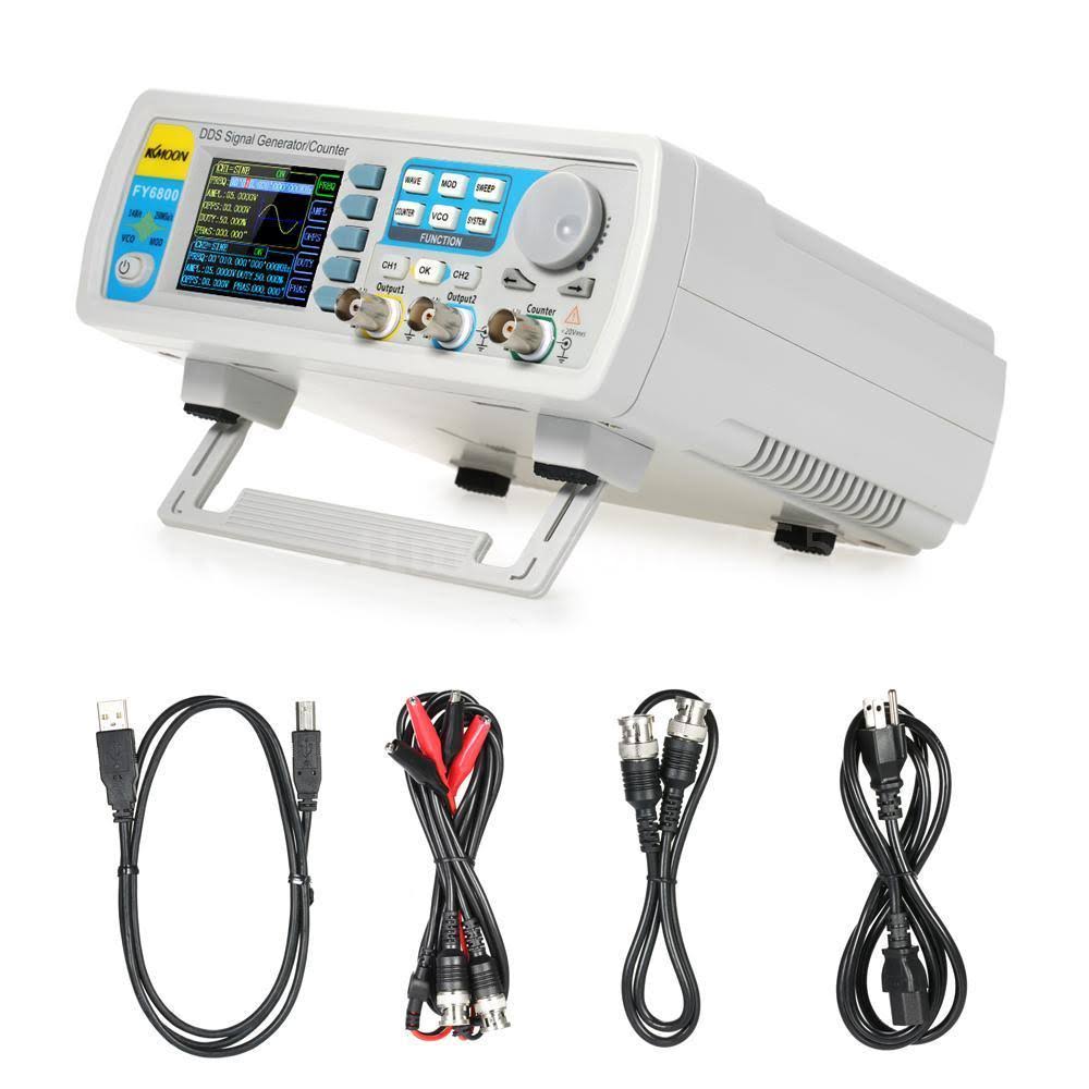 Kkmoon FY6800 60MHz Digital Function Signal Generator Counter Frequency Meter - Ritoyou
